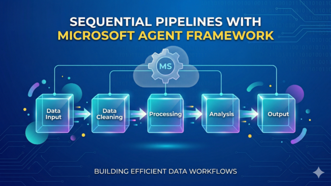 Building an AI Assembly Line: Sequential Pipelines with Microsoft Agent ...